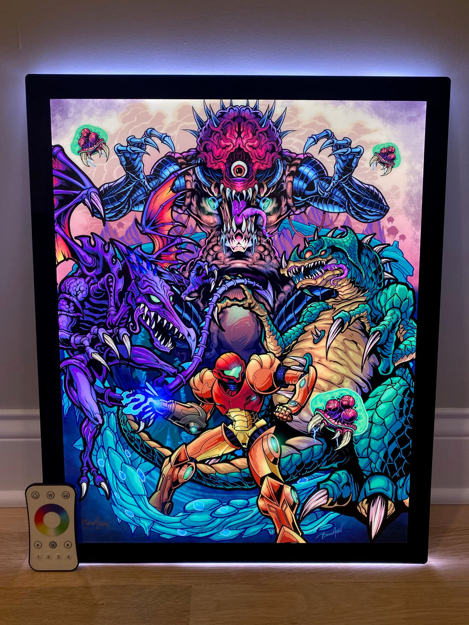 Lit Frames