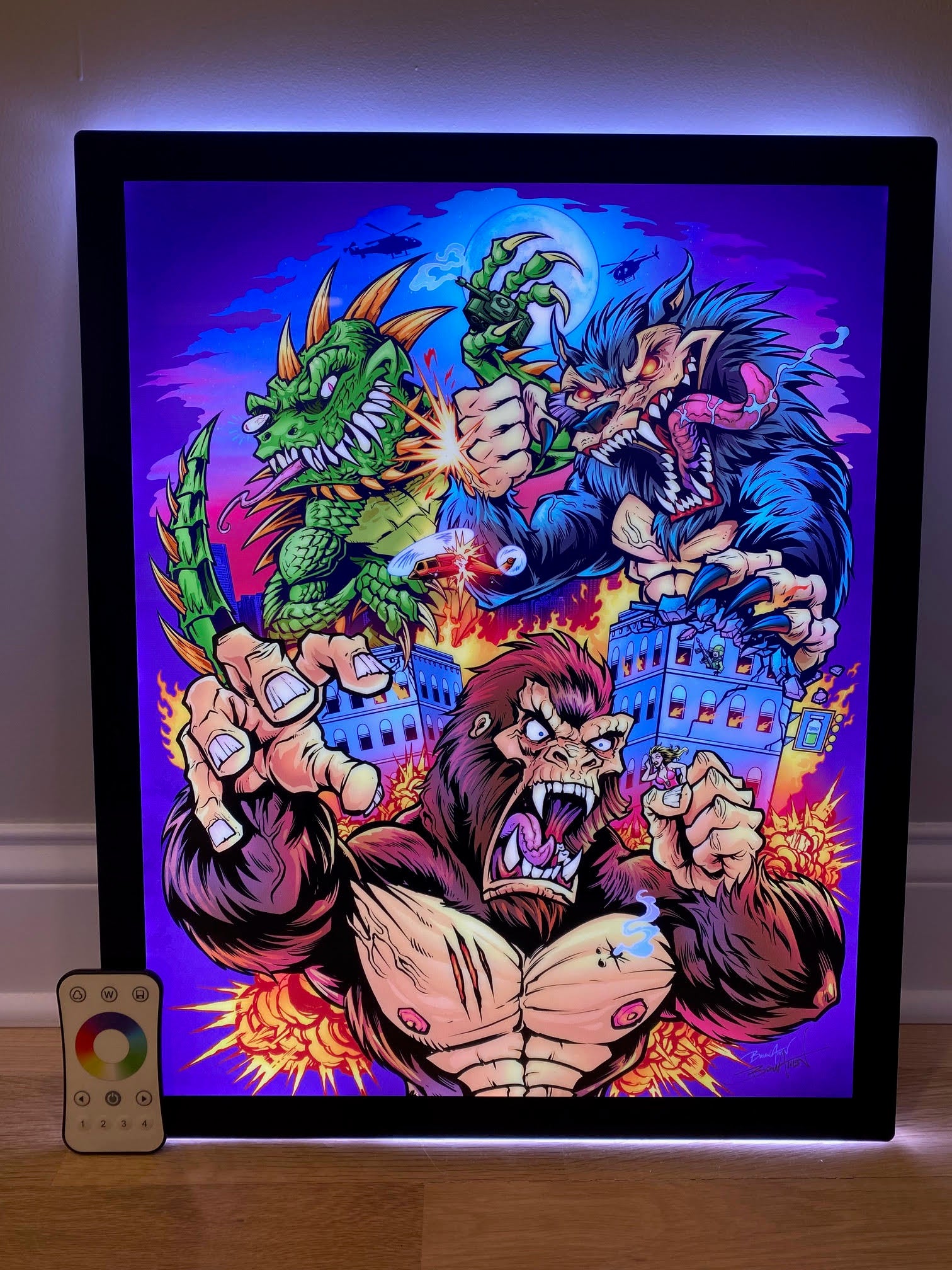 All Frames – Lit Frames