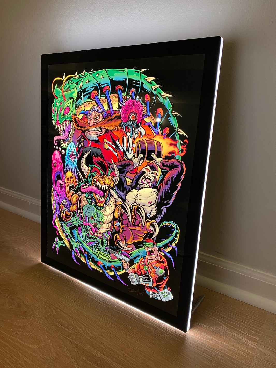 Lit Frames